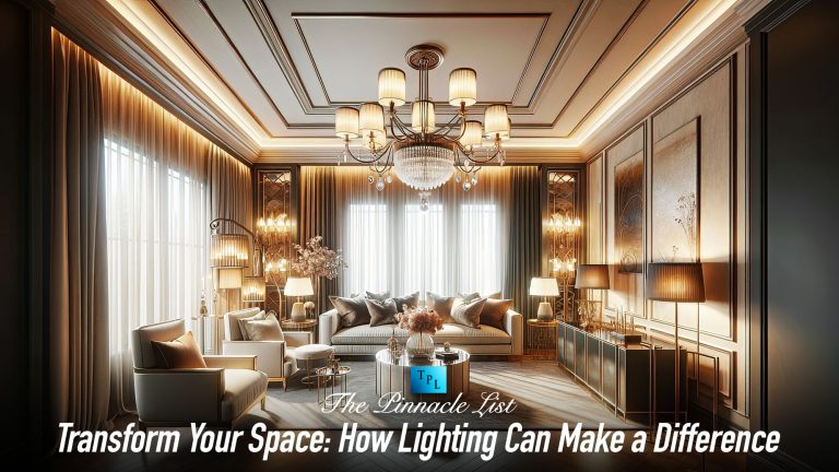 Transform Your Space: How Lighting Can Make a Difference – The Pinnacle List