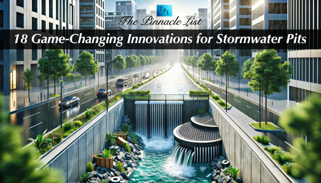 18 Game-Changing Innovations for Stormwater Pits – The Pinnacle List