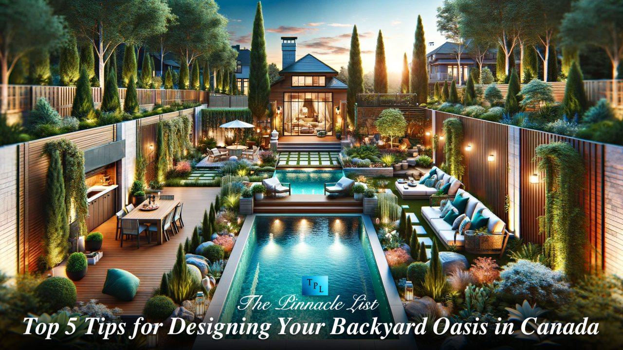 Top 5 Tips for Designing Your Backyard Oasis in Canada – The Pinnacle List