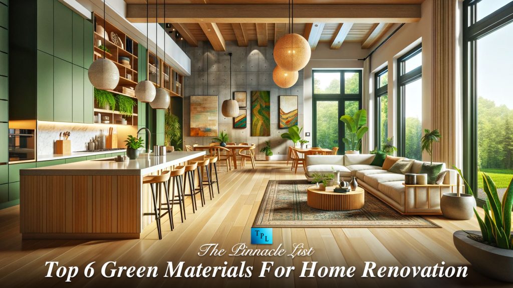 Top 6 Green Materials For Home Renovation – The Pinnacle List
