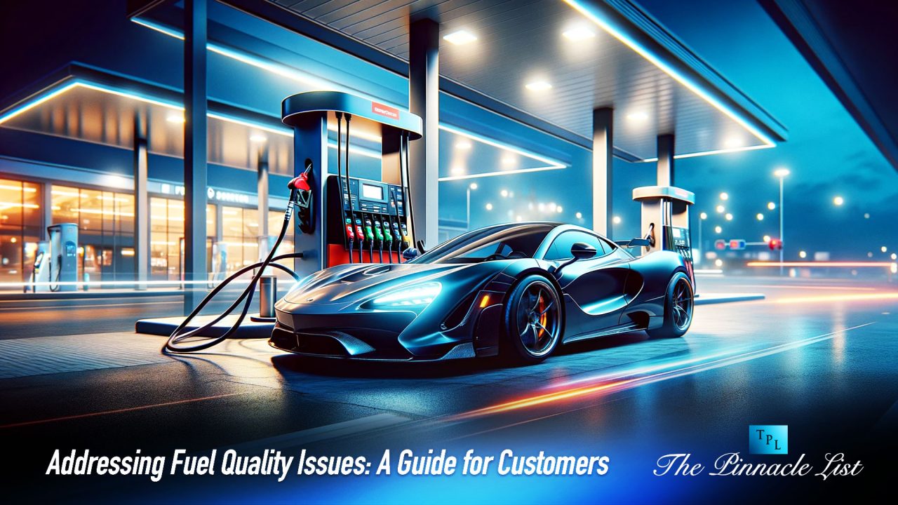 Addressing Fuel Quality Issues: A Guide for Customers – The Pinnacle List