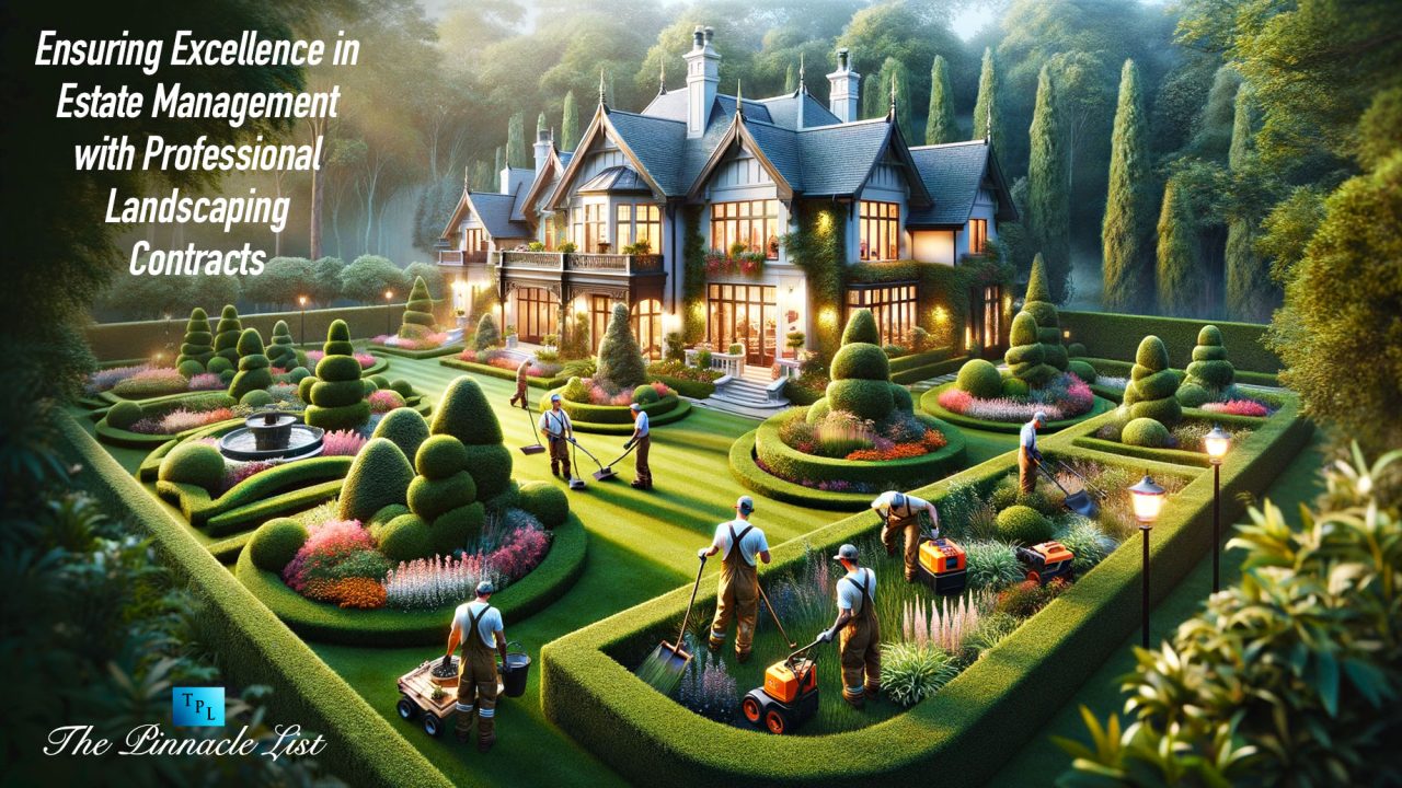 Ensuring Excellence in Estate Management with Professional Landscaping ...