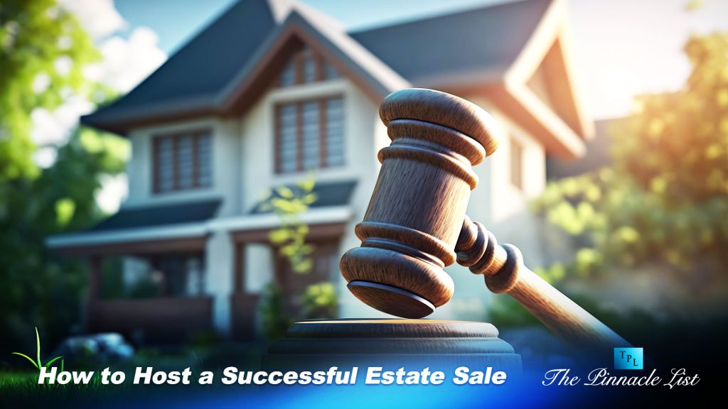 How to Host a Successful Estate Sale – The Pinnacle List
