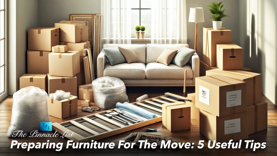 Preparing Furniture For The Move: 5 Useful Tips – The Pinnacle List