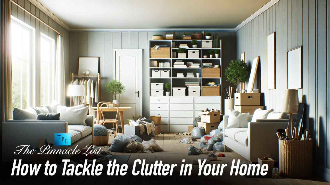 How to Tackle the Clutter in Your Home – The Pinnacle List