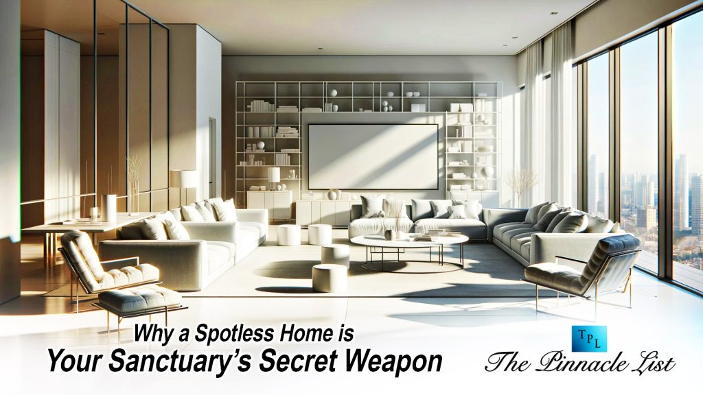Why a Spotless Home is Your Sanctuary’s Secret Weapon – The Pinnacle List