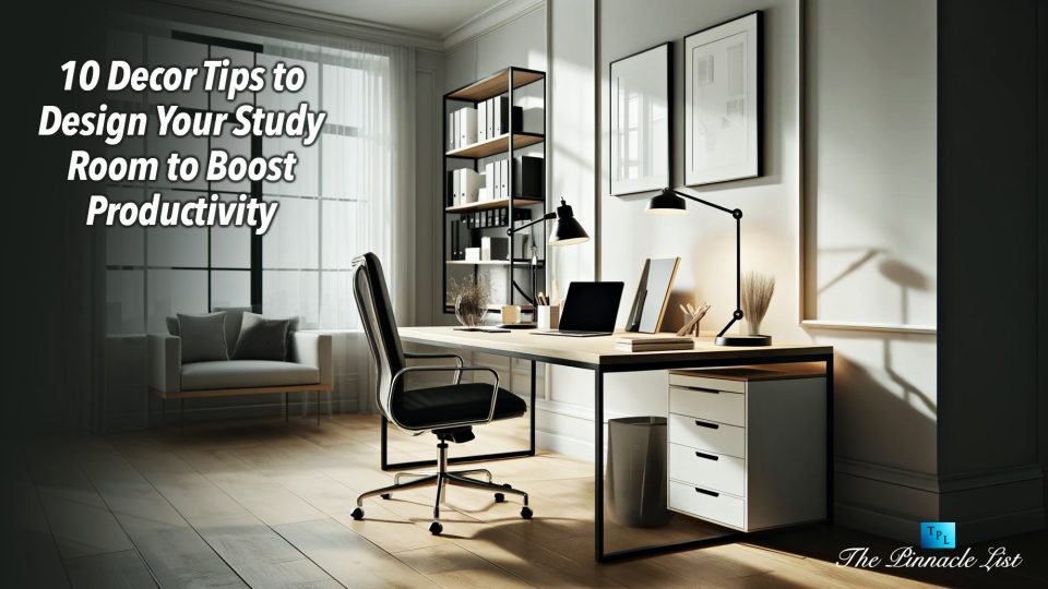 10 Decor Tips to Design Your Study Room to Boost Productivity – The ...