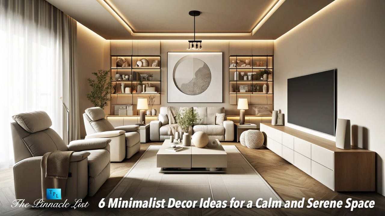 6 Minimalist Decor Ideas for a Calm and Serene Space – The Pinnacle List