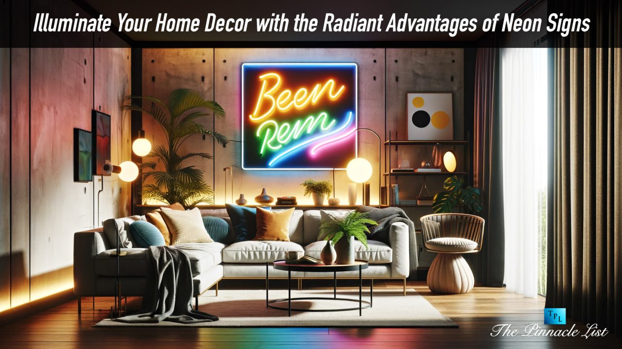 Illuminate Your Home Decor with the Radiant Advantages of Neon Signs ...