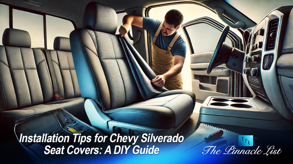 Installation Tips for Chevy Silverado Seat Covers: A DIY Guide – The ...