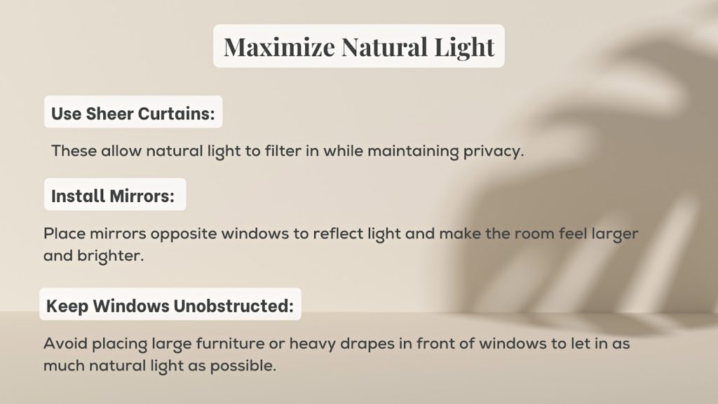 Maximize Natural Light – The Pinnacle List