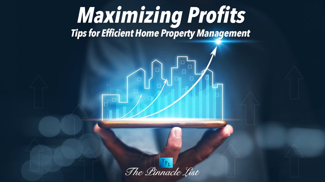Maximizing Profits: Tips for Efficient Home Property Management – The ...