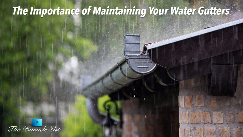 The Importance of Maintaining Your Water Gutters – The Pinnacle List