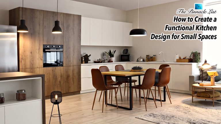 How to Create a Functional Kitchen Design for Small Spaces – The ...
