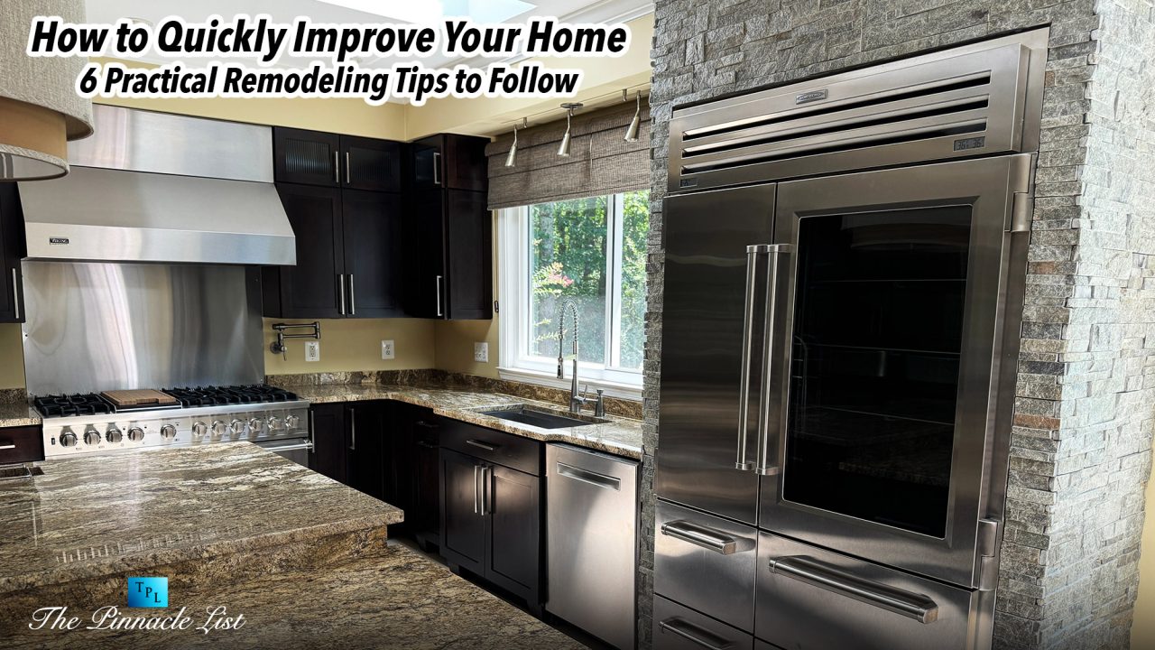 How to Quickly Improve Your Home: 6 Practical Remodeling Tips to Follow ...