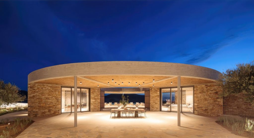 Cronus Circular Villa Lemon Tree House – Antiparos Island, Greece – 47 ...