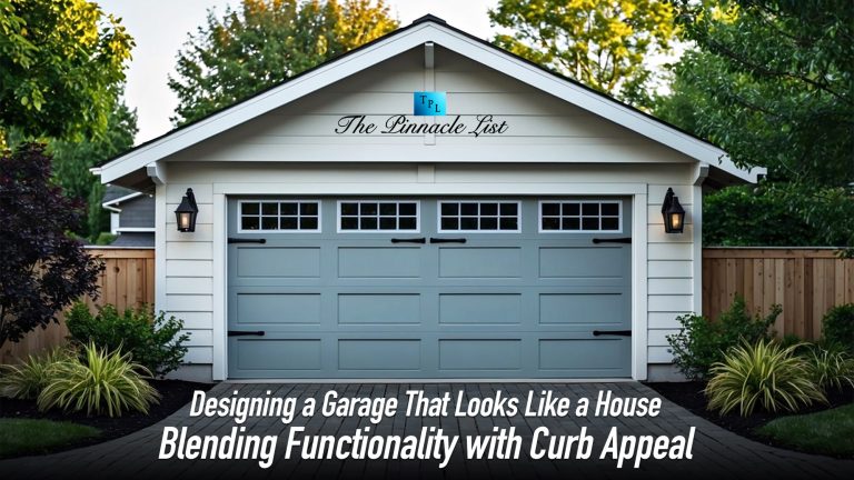 Designing a Garage That Looks Like a House: Blending Functionality with ...