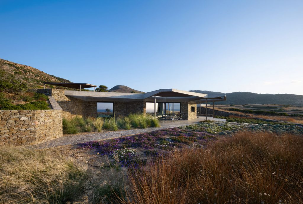 Hourglass Corral House Tessellated Sunken Villa – Milos, Greece – 32 ...