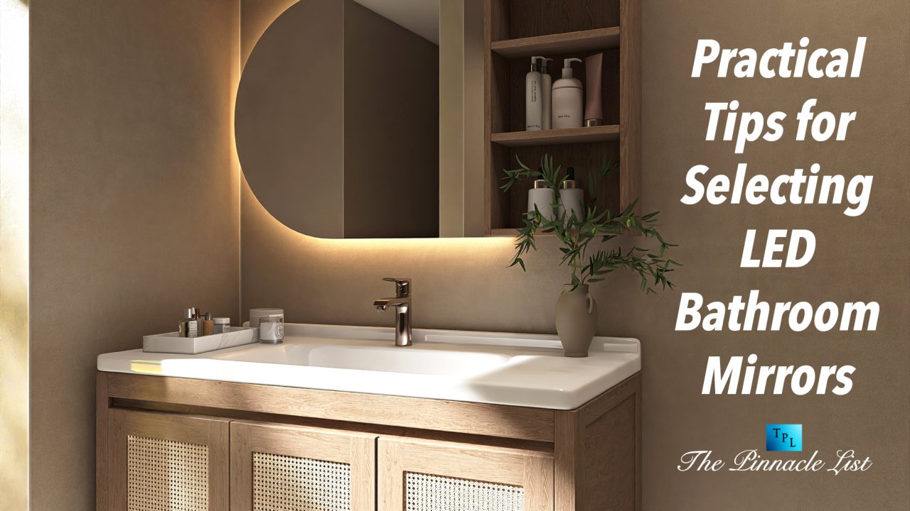 Practical Tips for Selecting LED Bathroom Mirrors – The Pinnacle List