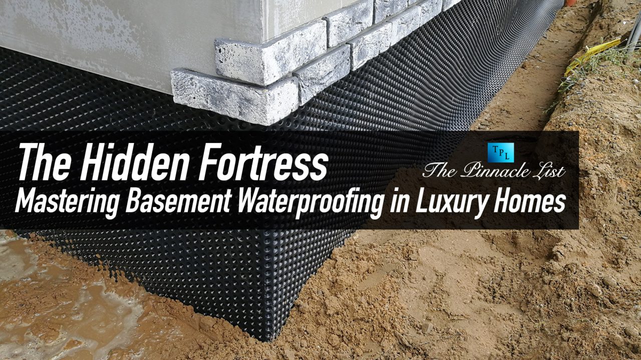The Hidden Fortress: Mastering Basement Waterproofing in Luxury Homes ...