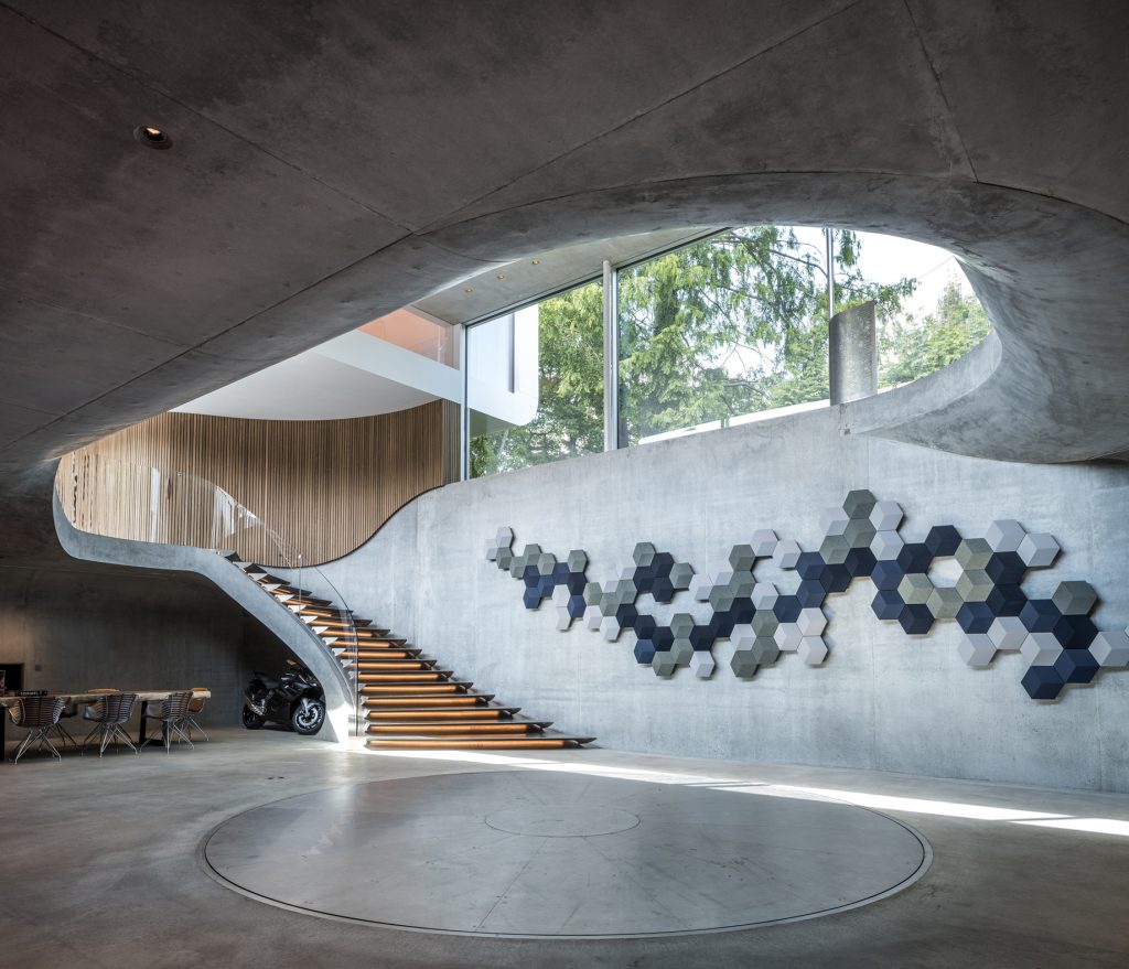 Villa Kirk Futuristic Glass Organic Exhibition Hall – Denmark – 11 ...