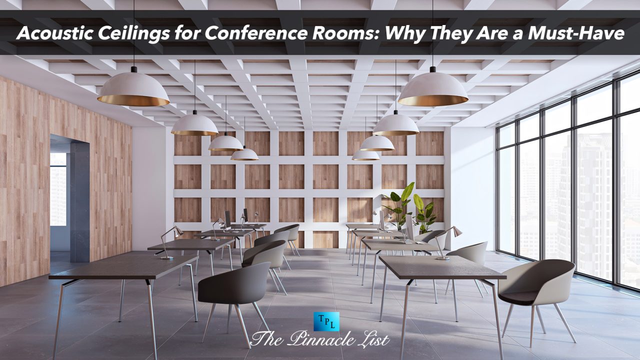 Acoustic Ceilings for Conference Rooms: Why They Are a Must-Have – The ...