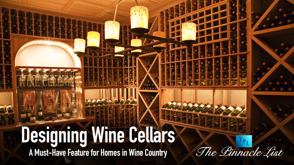 Designing Wine Cellars – A Must-Have Feature for Homes in Wine Country – The Pinnacle List