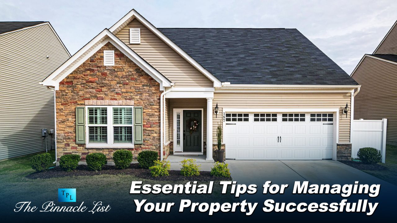 Essential Tips for Managing Your Property Successfully – The Pinnacle List