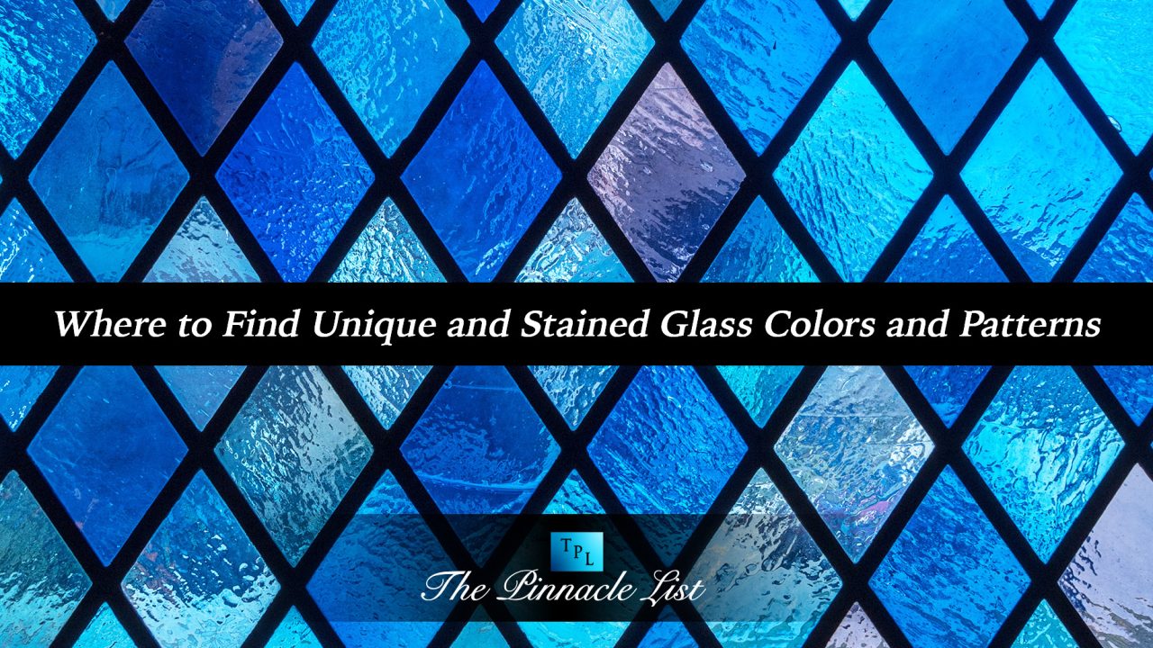 Where to Find Unique and Stained Glass Colors and Patterns – The ...