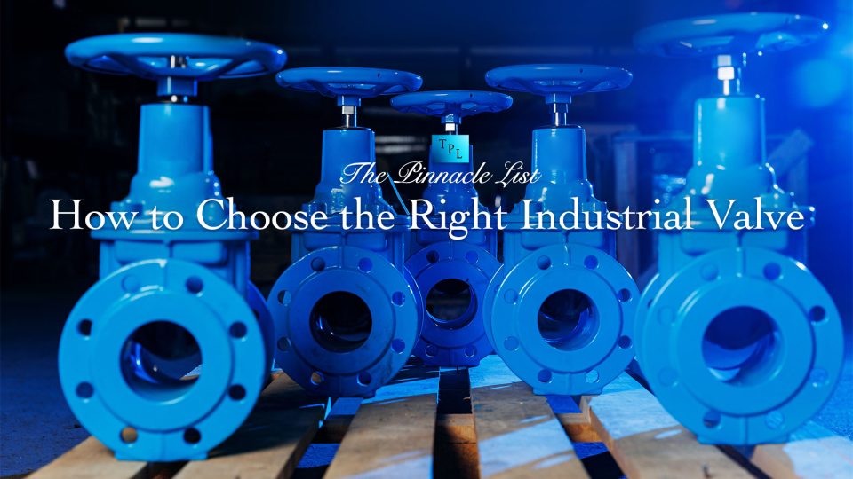 How to Choose the Right Industrial Valve – The Pinnacle List