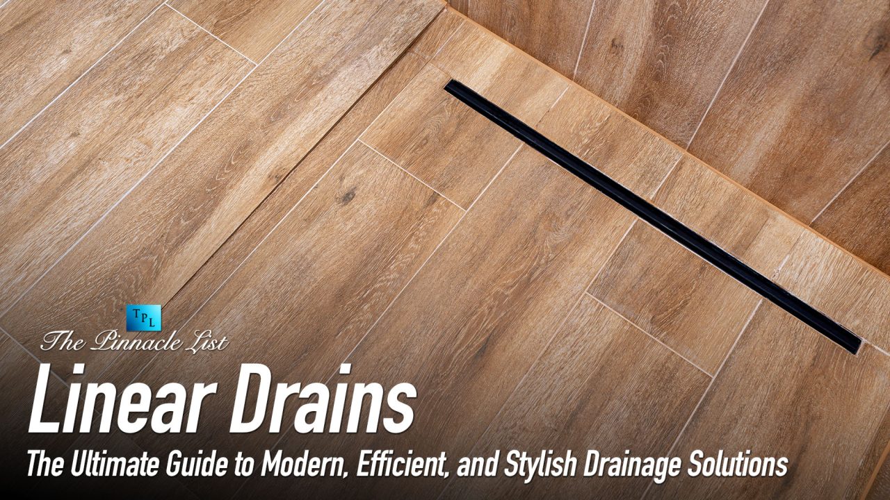 Linear Drains: The Ultimate Guide to Modern, Efficient, and Stylish ...