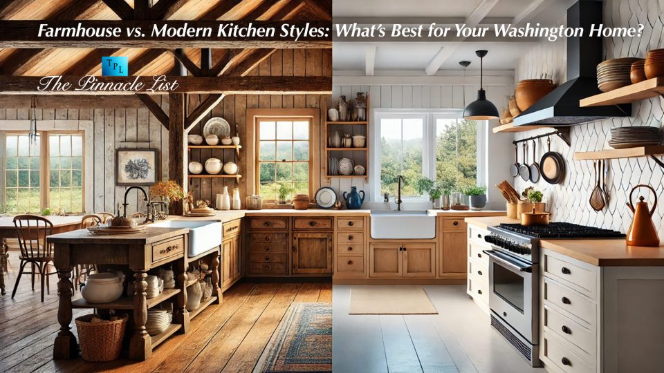 Farmhouse vs. Modern Kitchen Styles: What’s Best for Your Washington ...