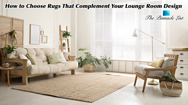 How to Choose Rugs That Complement Your Lounge Room Design – The ...