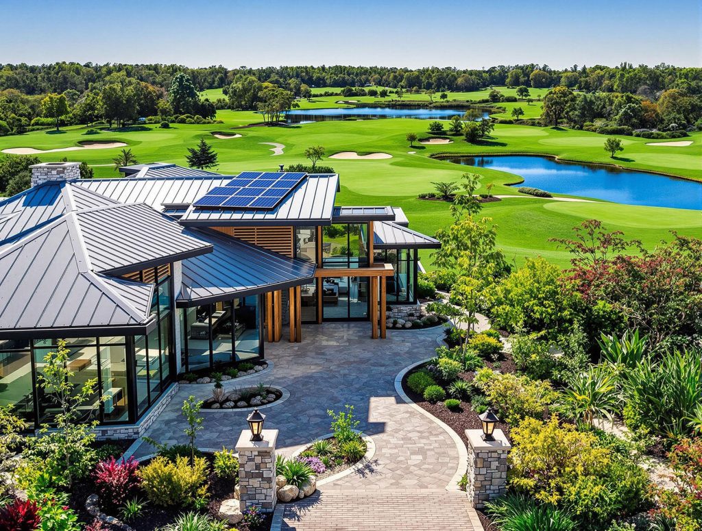 Custom Modern Luxury Home on a Golf Course – The Pinnacle List