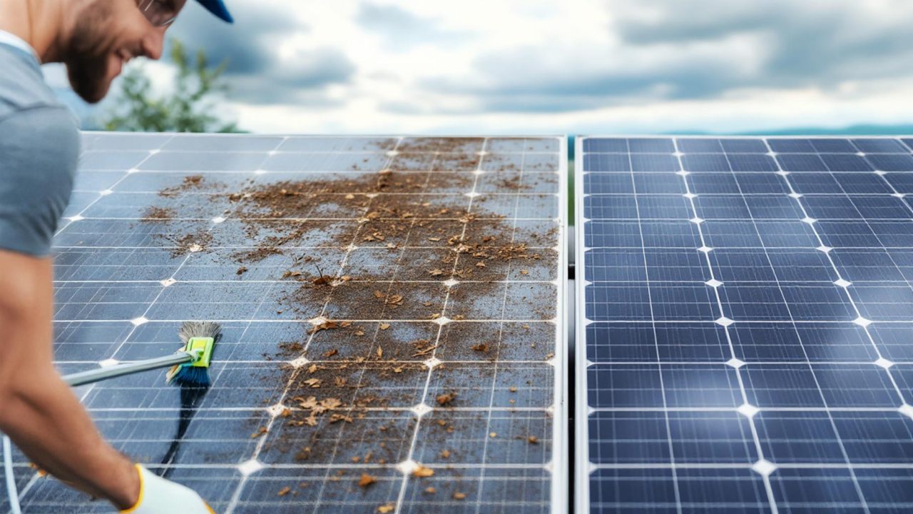 Professional Solar Panel Cleaning in Progress – The Pinnacle List