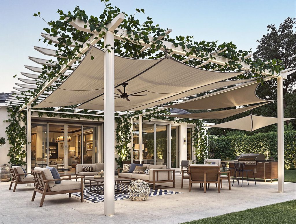 Luxury Patio Design: Integrating Aesthetic Shade Solutions – The ...