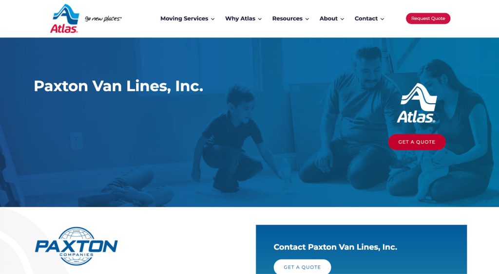 Paxton Van Lines – The Pinnacle List