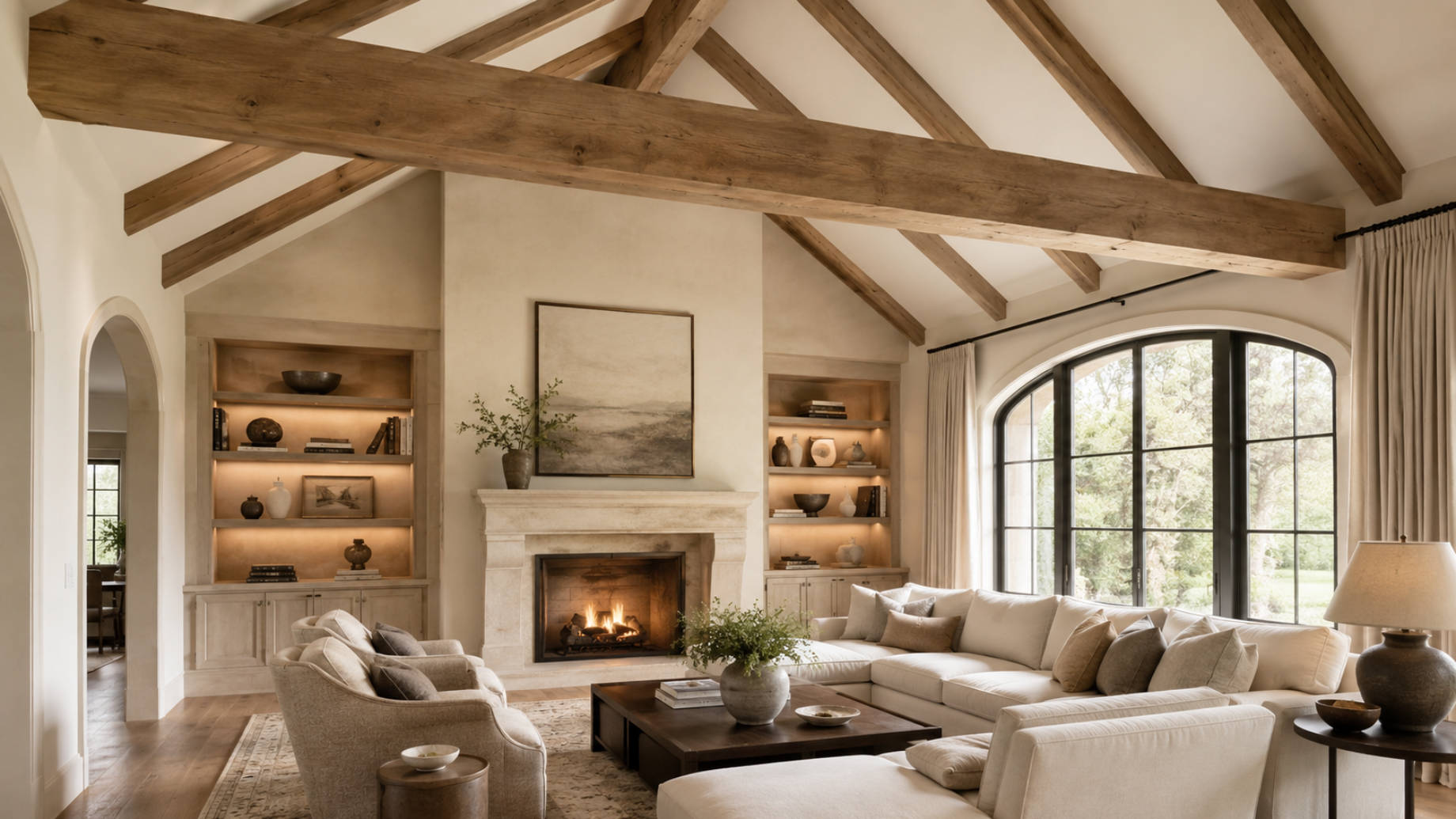 Understanding Structural vs. Decorative Wood Ceiling Beams – The ...