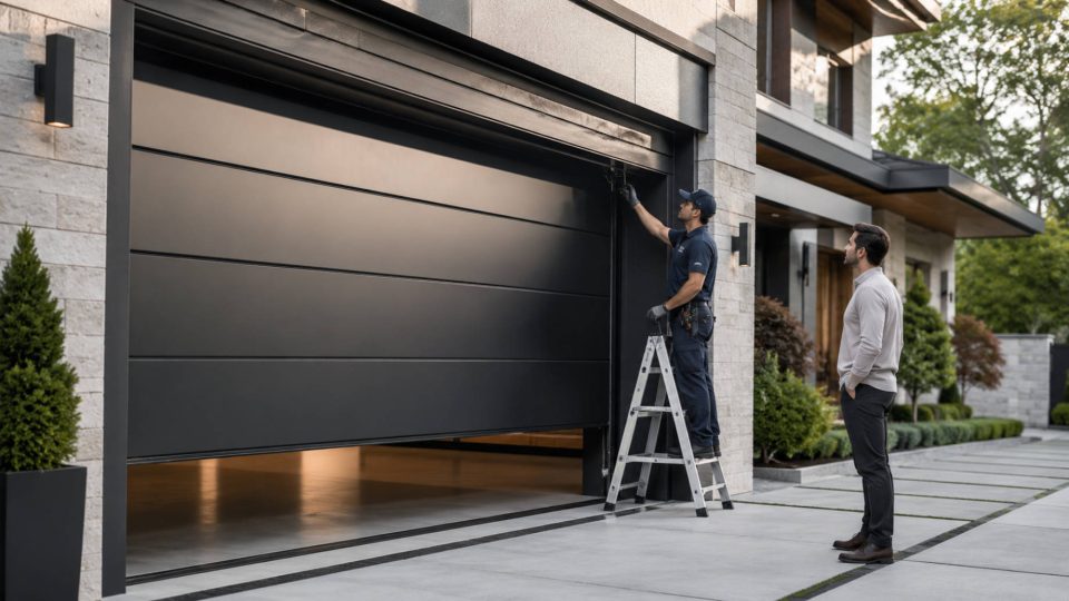 Professional Garage Door Inspection at a Luxury Home – The Pinnacle List